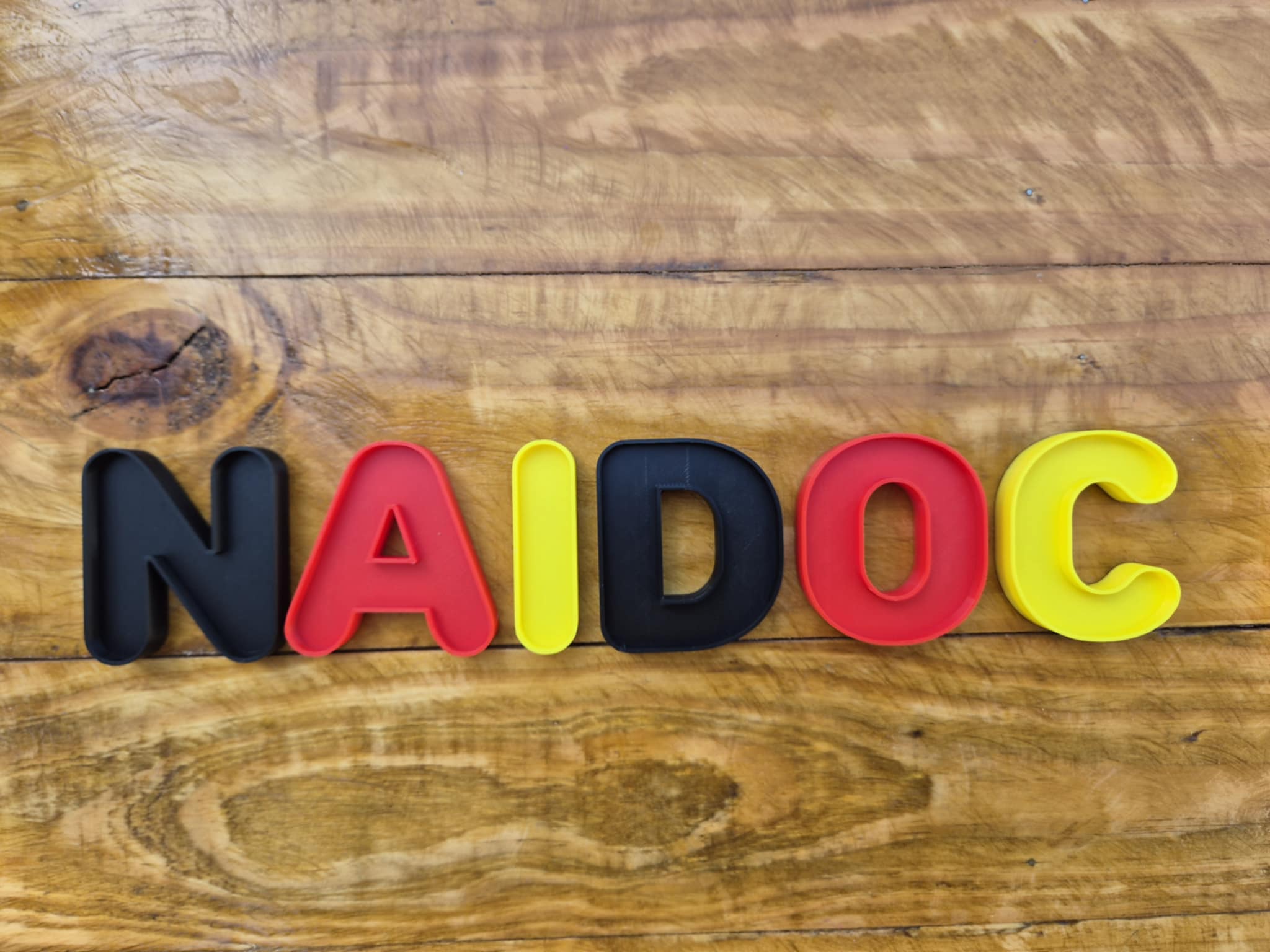 NAIDOC Sensory Letters | Wild Imaginations 3D