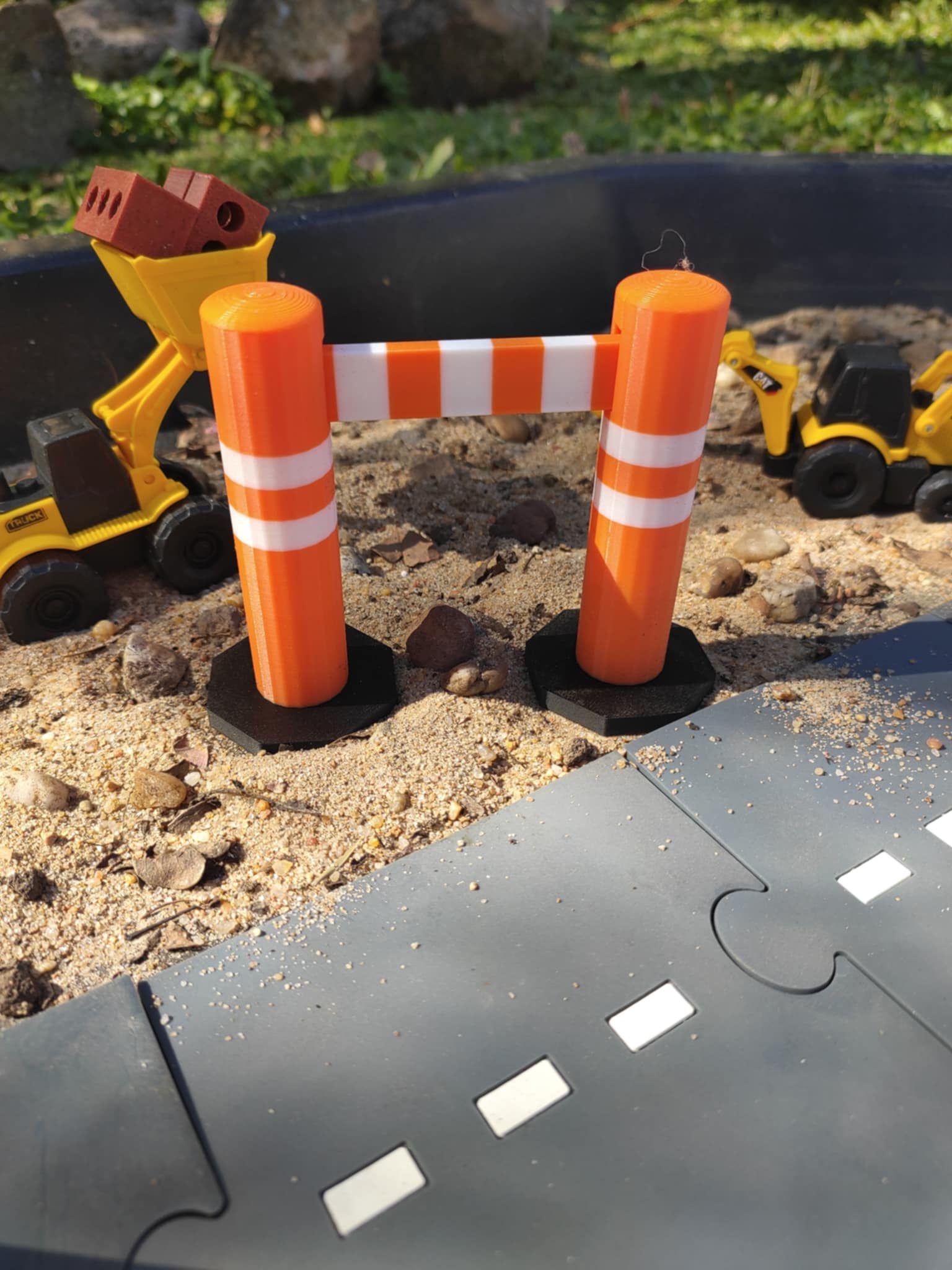Road Bollards (set of 2) | Wild Imaginations 3D