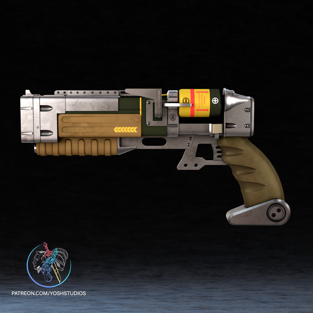 Fallout Laser Pistol | Wild Imaginations 3D