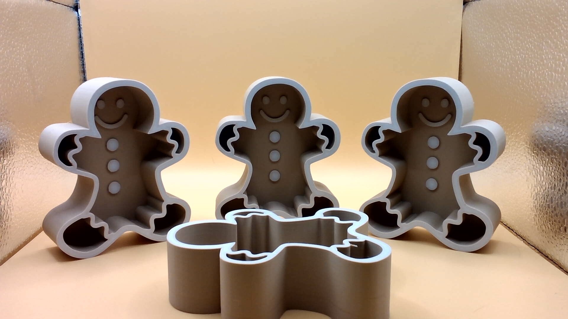 Gingerbread Man Sensory Bowl | Wild Imaginations 3D